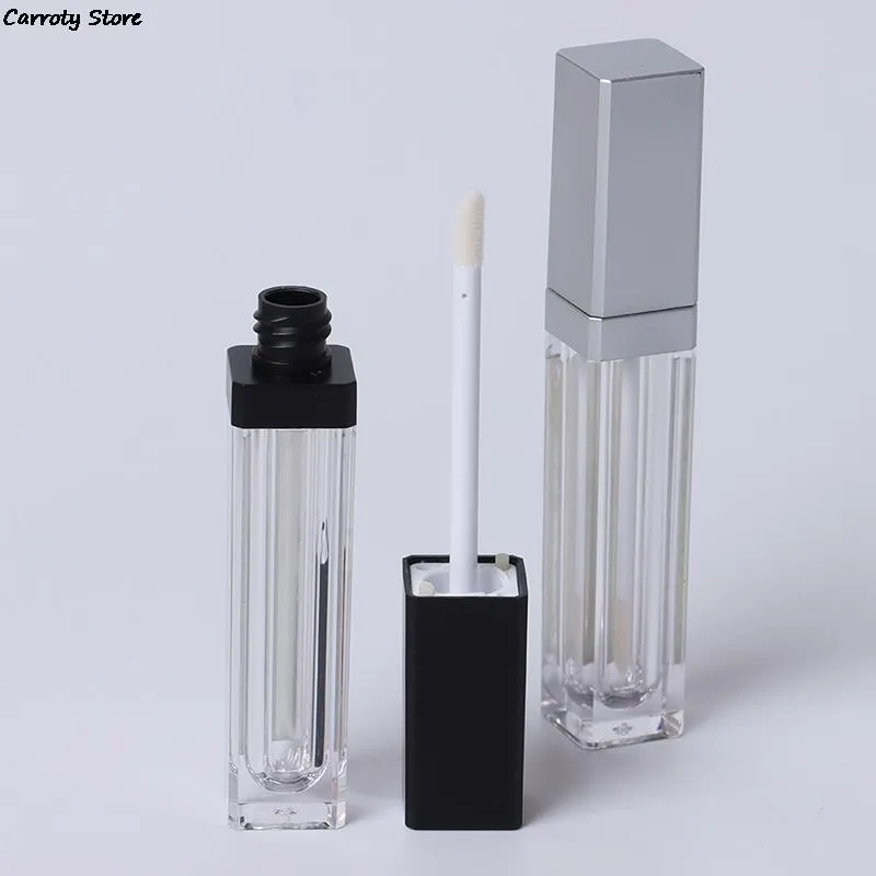 Empty Lip Gloss Containers: 7.5ml Square Lip Gloss Bottle With LED ...