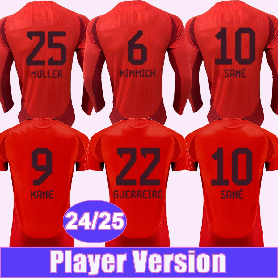 MULLER KANE Mens Player Version Long Sleeve Soccer Shirt GORETZKA, DE ...
