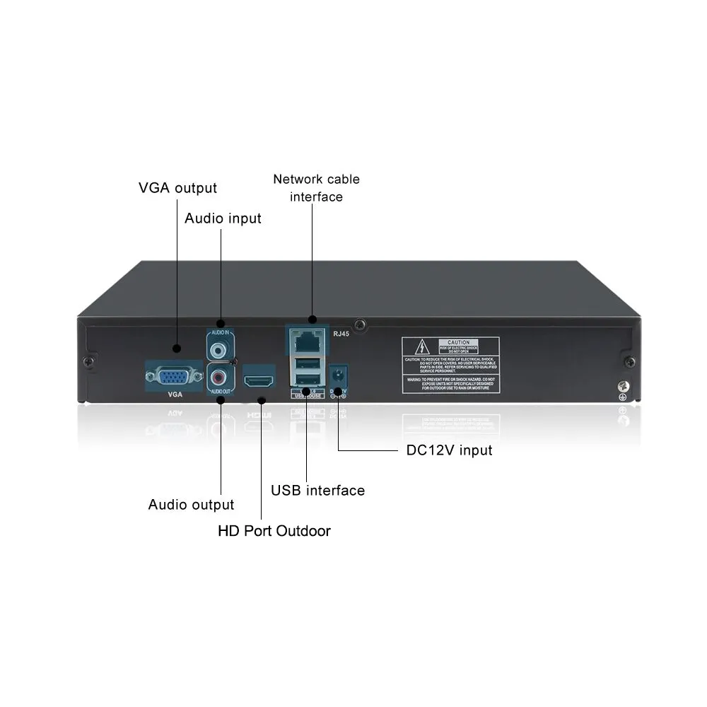 DHgate.com:8MP 4K NVR Recorder: 32CH H.265 CCTV Surveillance System ...