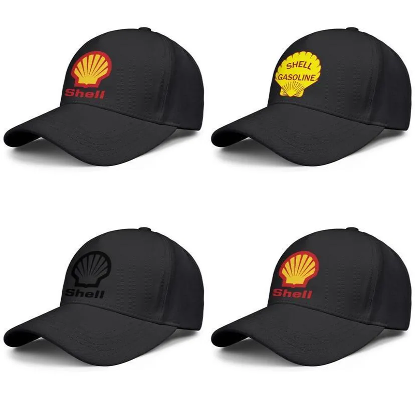 Shell Gasoline Gas Station Logo Mens And Women Adjustable Trucker Cap ...