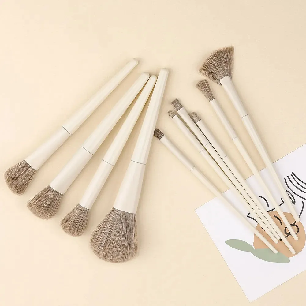 10/Makeup Brushes Set: Fluffy Soft Eye Shadow, Blush, Highlighter ...