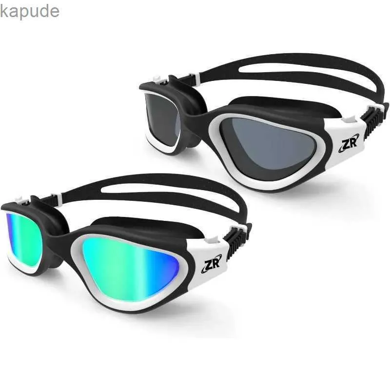 DHgate.com:2-Pack ZIONOR Polarized Swim Goggles for Adults, G1 Swimming ...