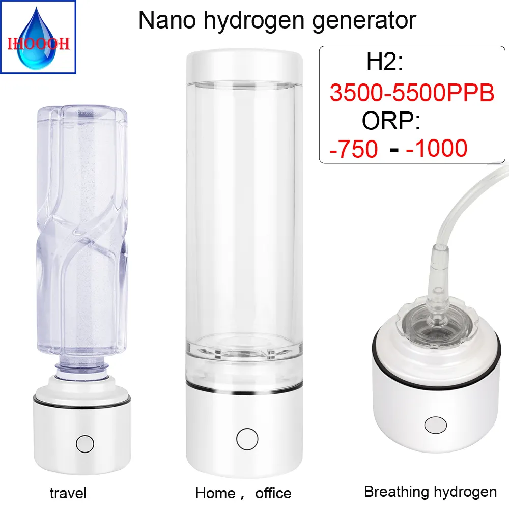 DHgate.com:H2-Rich Water Generator Bottle: Portable SPE/PEM ...