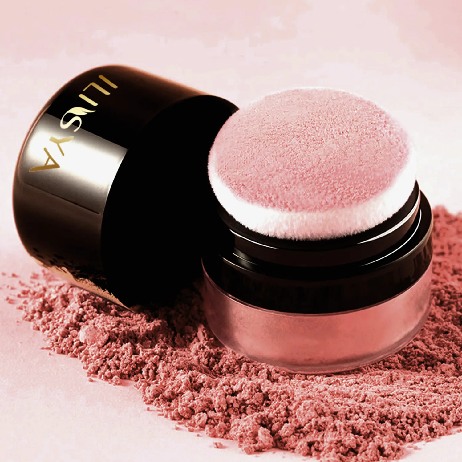 ILISYA Matte Blush, Dark Red Autumn Berries Powder - Lightweight ...