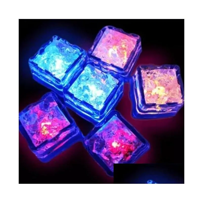 DHgate.com:2024Multicolor LED Glow Ice Cubes Balls, Pack of 2/4/6 ...