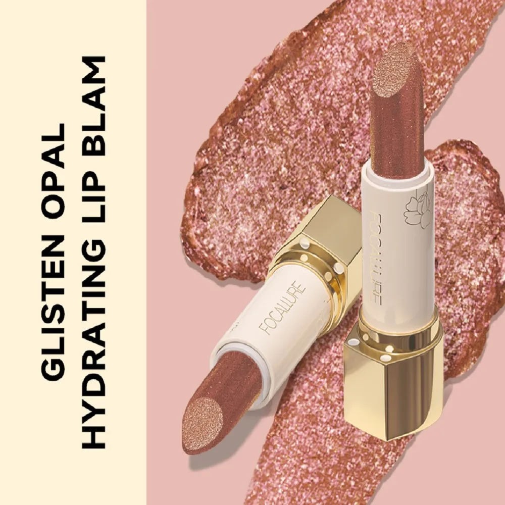 FOCALLURE Pearlescent Shiny Lip Gloss, Long-Lasting Diamond Matte ...