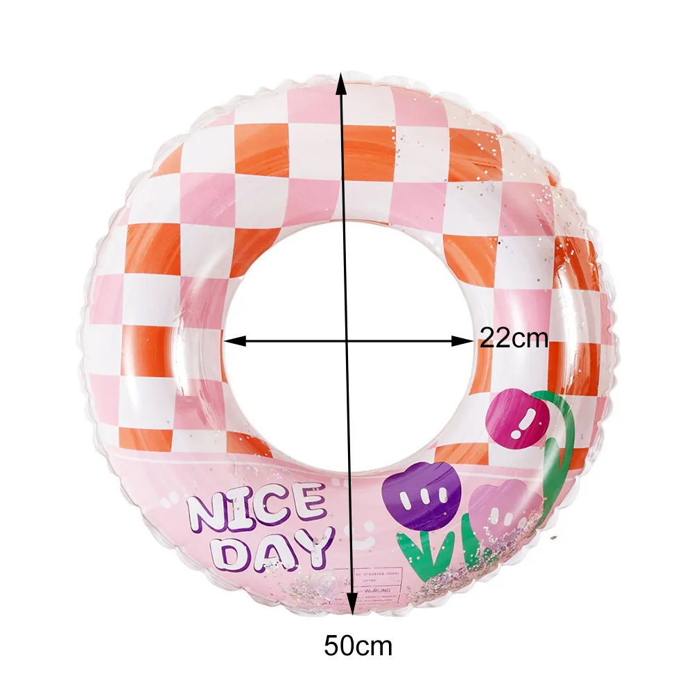 DHgate.com:Transparent Sequin Pool Float Tube for Kids Adults, Giant ...