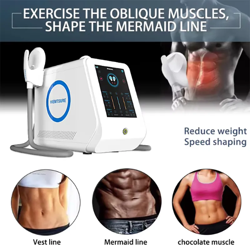 Dual Handles Electromagnetic Portable Muscle Stimulator Machine For ...