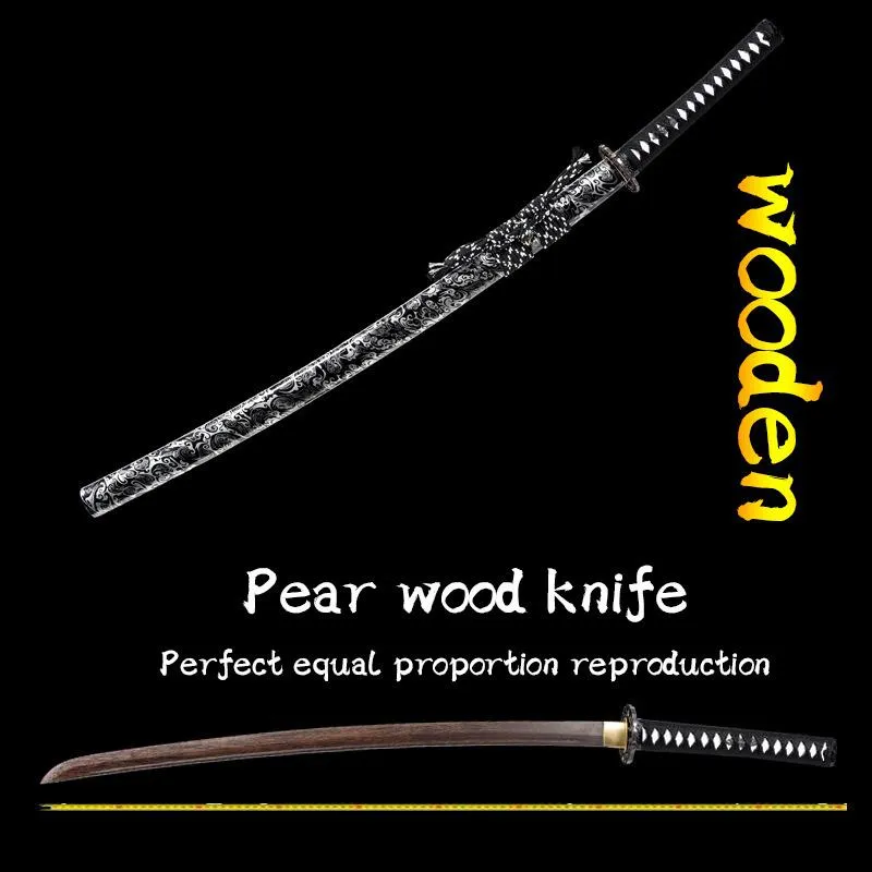 New Iaido Sword Wooden Sword With Sheath Bamboo Sword Kendo Martial ...