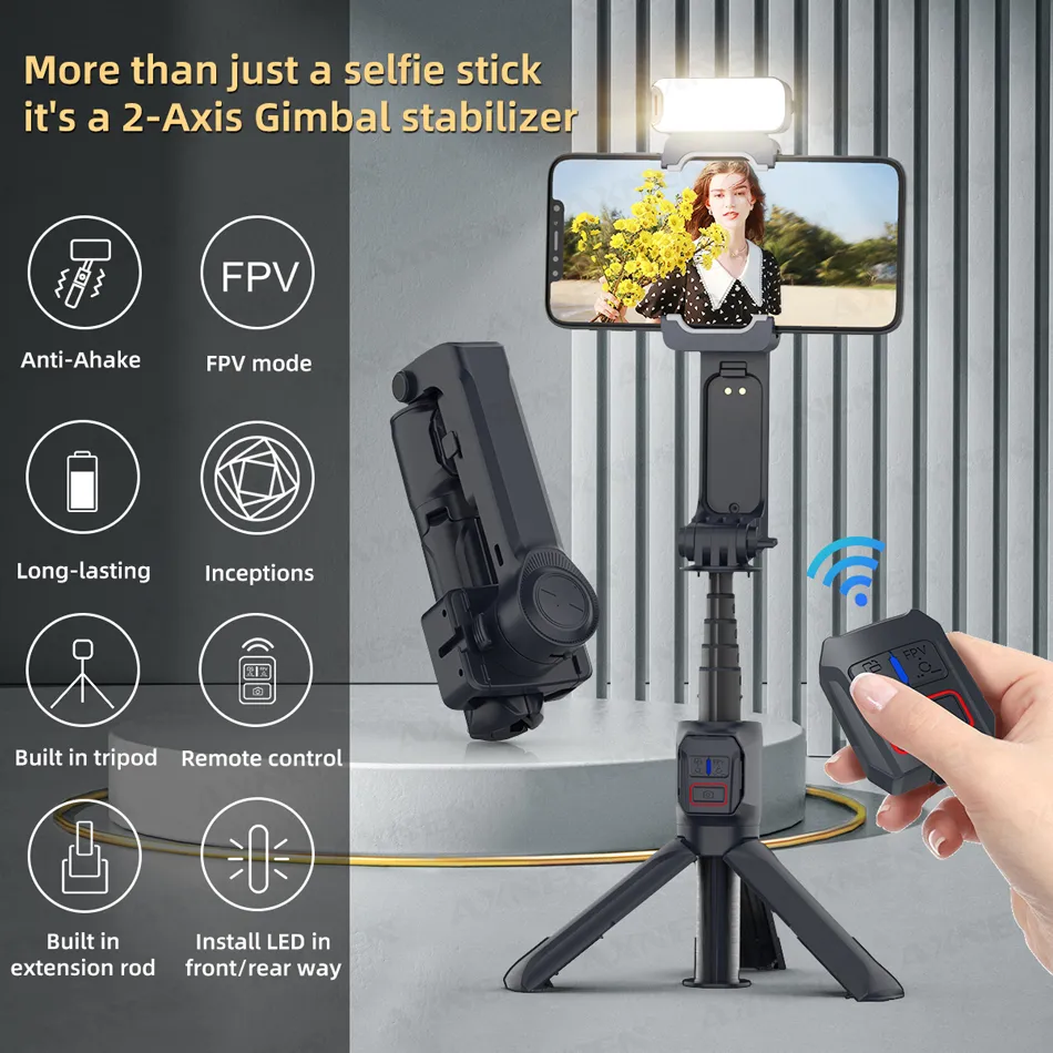 2 Axis Gimbal Stabilizers For Smartphones Portable... From Ddmyday, $18 ...