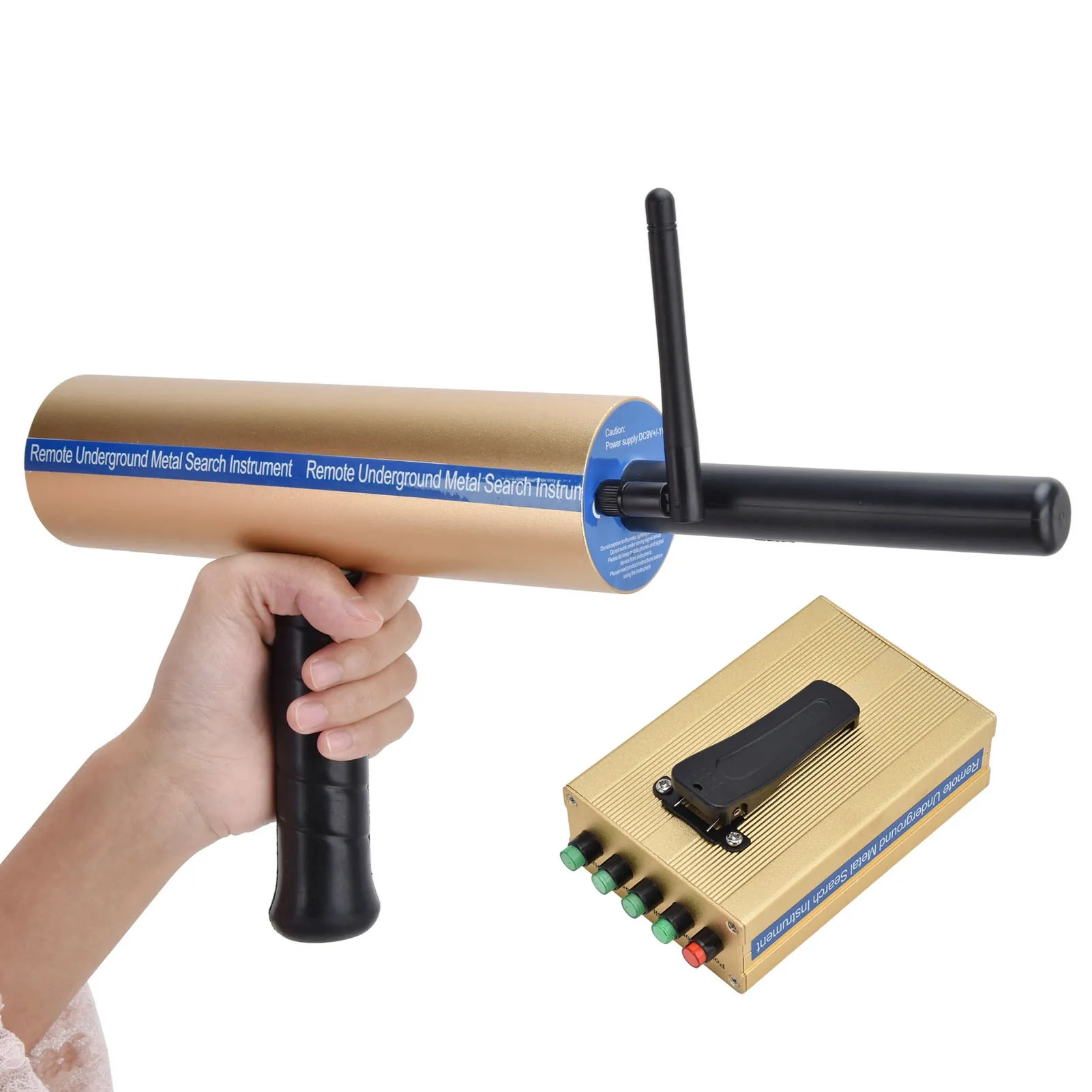 AKS Metal Detector: 1000M Long Range Gold & Silver Detector Underground ...