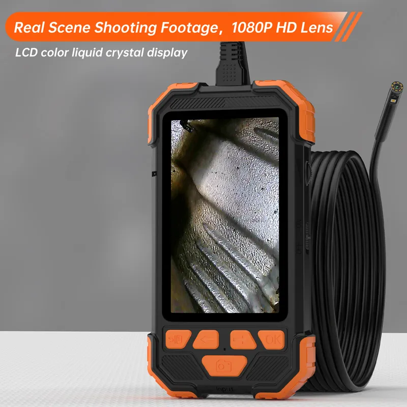 3'' IPS Industrial Endoscope Camera - 5MP Autofocus Waterproof ...
