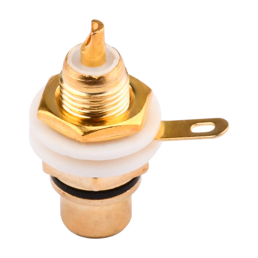 DHgate.com:Gold-Plated RCA Lotus Female Audio Amplifier Socket - Set of ...