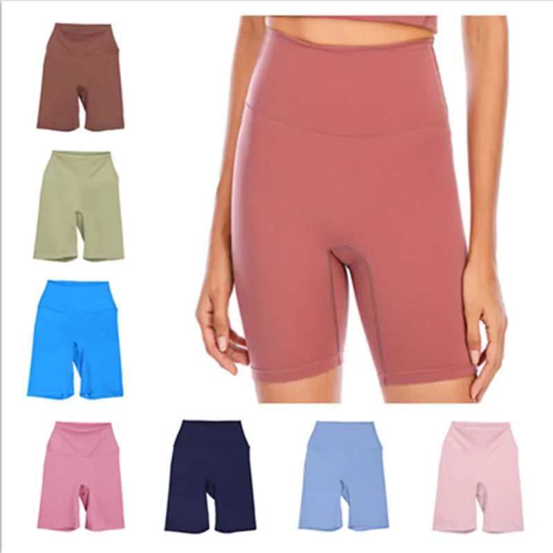 Womens Yoga Five Part Pants Naked Yoga Pants Without Awkward Lines High ...