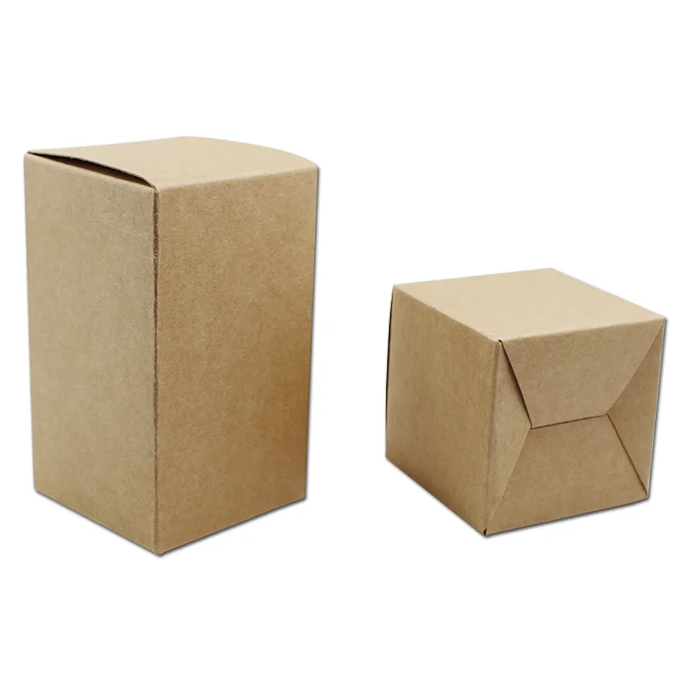 DHgate.com:20Pcs Eco-Friendly Kraft Paper Foldable Gift Boxes for ...