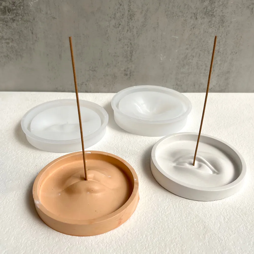 Leaf Incense Stick Holder Silicone Mold for DIY Epoxy Resin and Plaster ...