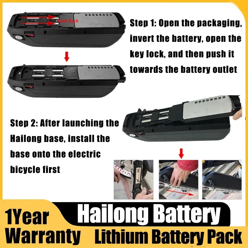 DHgate.com:48V 500W Electric Bike Battery, 20Ah/24Ah/36Ah/40Ah/50Ah ...