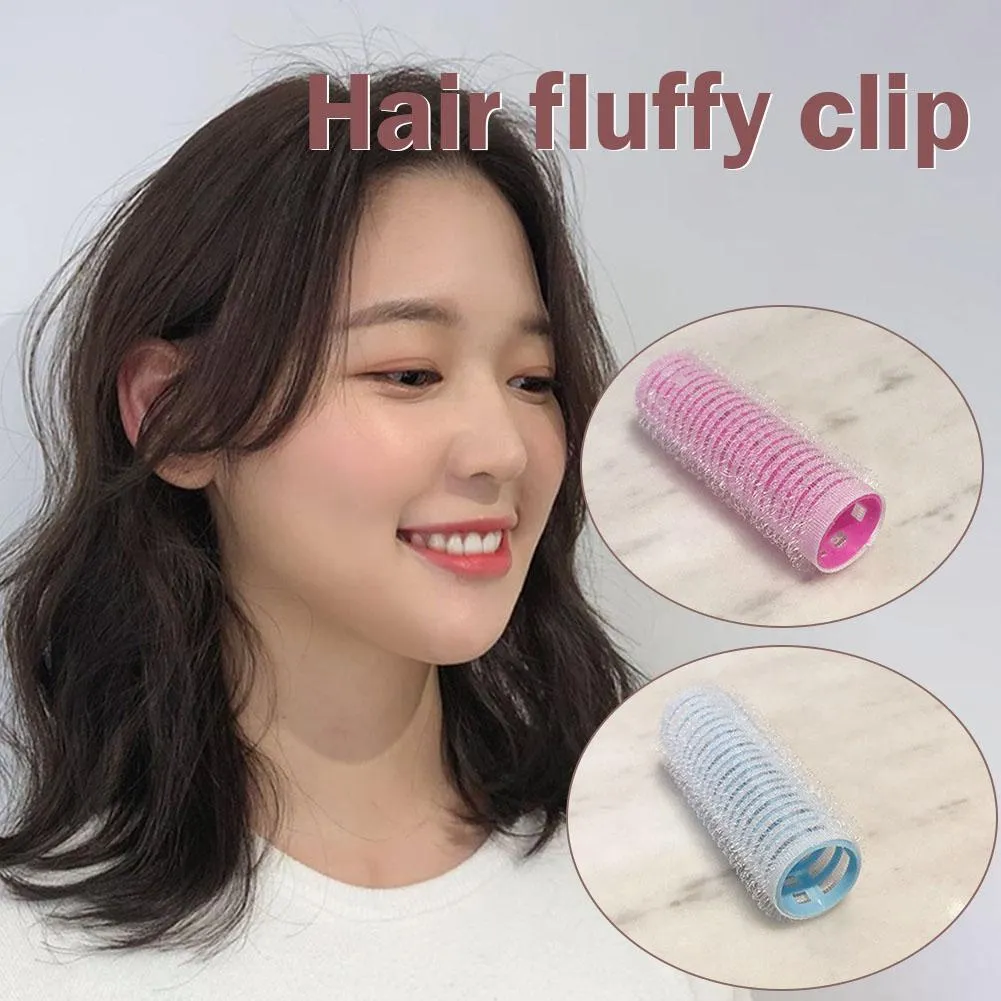 Fluffy Hair Clips: DIY Curler Bangs Hair Styling Fluffy Clamps from ...