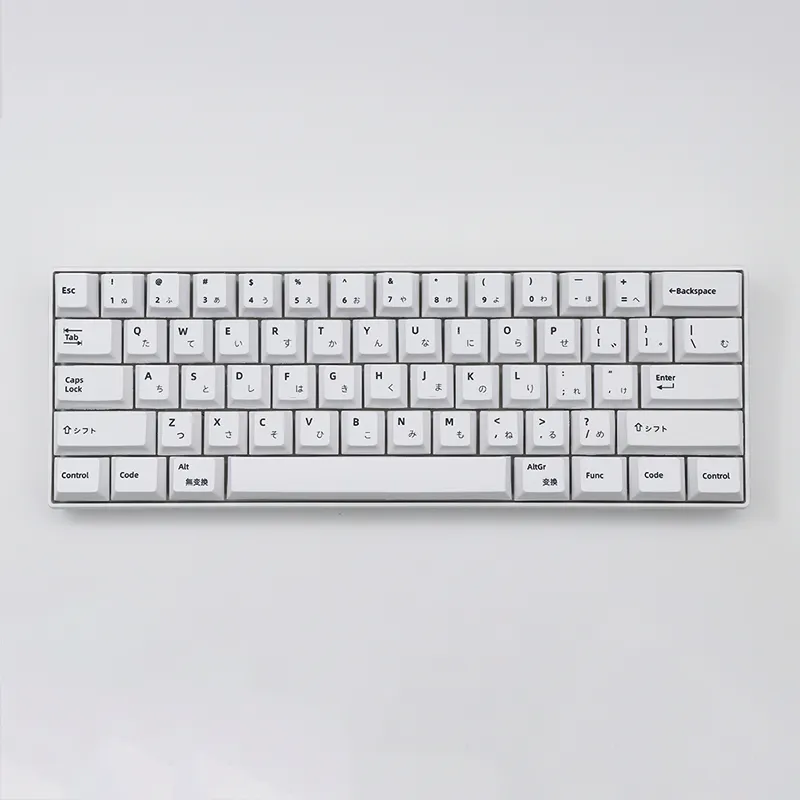 Minimalist Japanese PBT Cherry Profile Key Caps For GMK68, RD68 RK84 ...