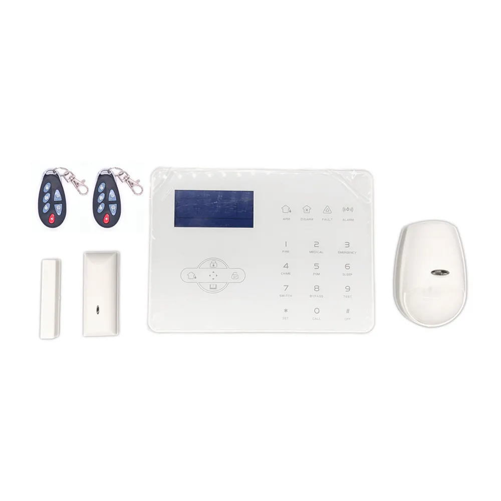 DHgate.com:433MHz ST-IIIB GSM Home Alarm System with French and English ...
