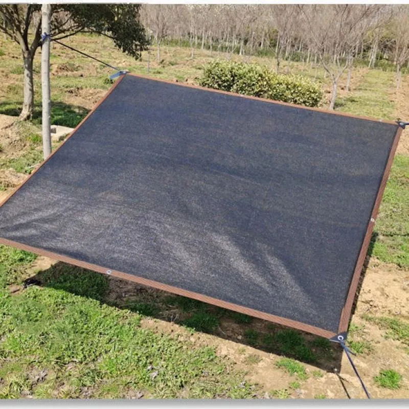 1x2M Black Sunshade Net UV Protection Mesh for Outdoor Garden Pool ...