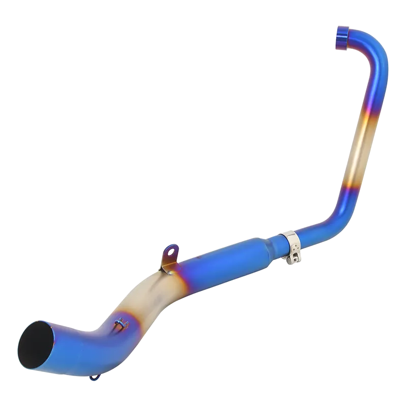 Exclusive Black Titanium Alloy Motorcycle Exhaust Pipe - Enhanced Sound ...