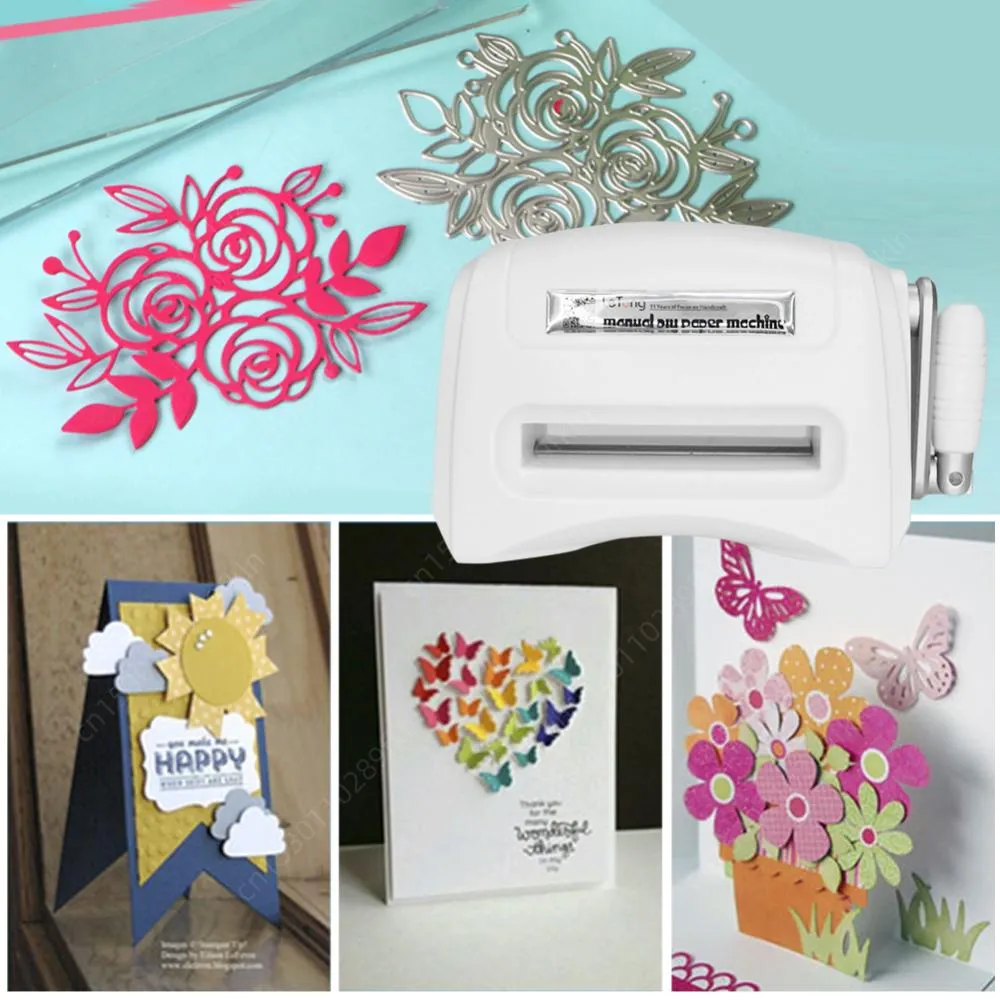 Embossing Plate Die-Cut Machine Tool for DIY Scrapbooking and Paper ...