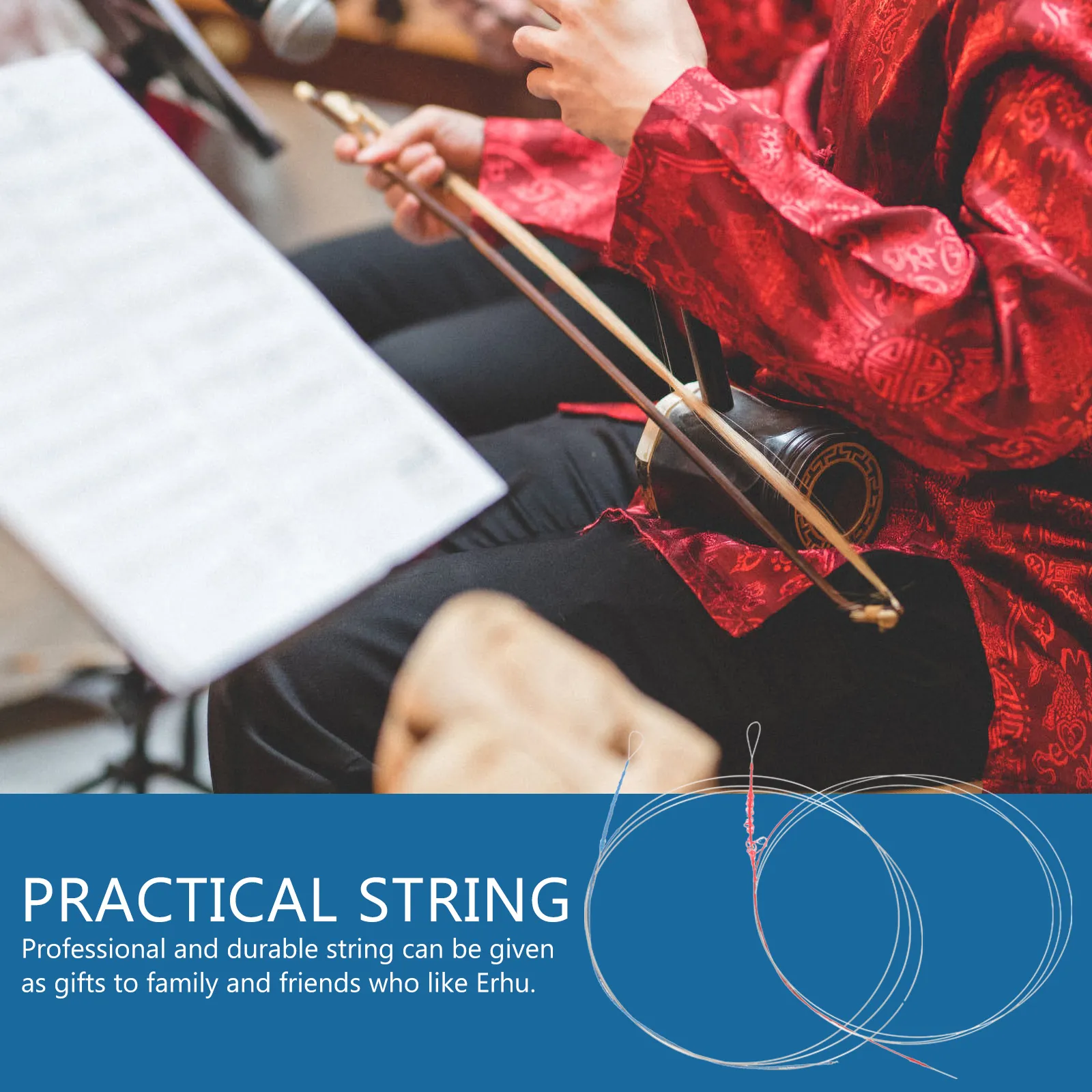 DHgate.com:3 Sets Premium Steel Erhu Strings with Urheen Accessories ...