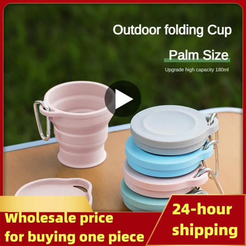 Portable 150ML Silicone Folding Teacup With Telescopic Lids Braehead ...
