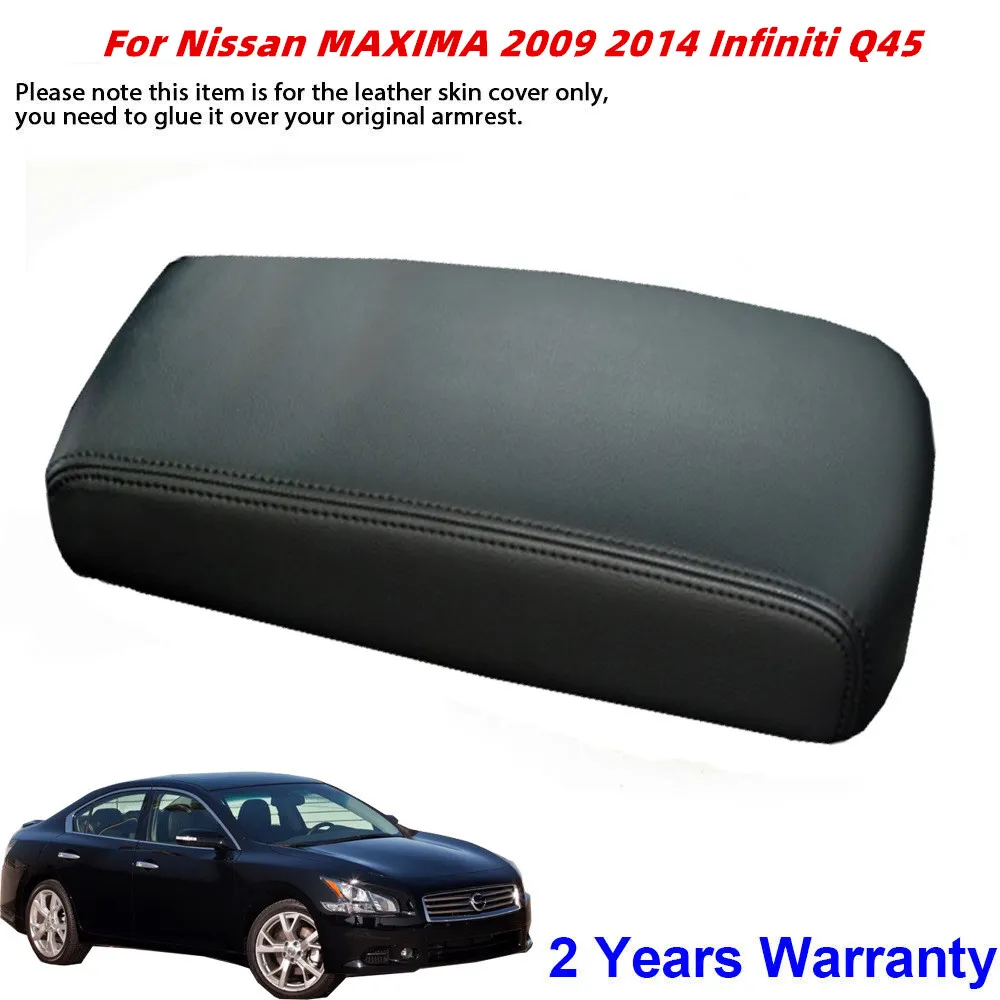 Nissan Maxima Soft Leather Center Console Armrest Cover, 2009-2014 ...