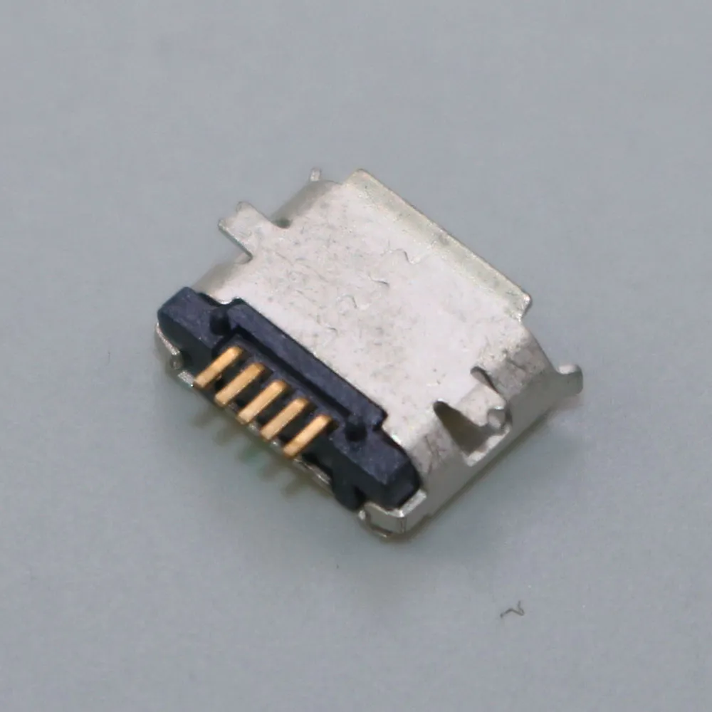 10-Micro USB 5-Pin Long Needle Socket Tail Jack Connector Charging Port ...