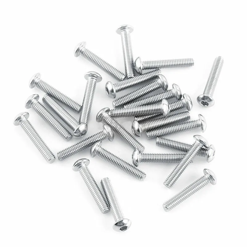DHgate.com:250-Piece M3 A2 Stainless Steel Hex Nuts and Allen Bolts Set ...