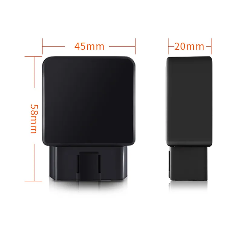 Real Time GPS Tracker For Vehicles: 4G OBD2 Mini Car Locator, Anti ...