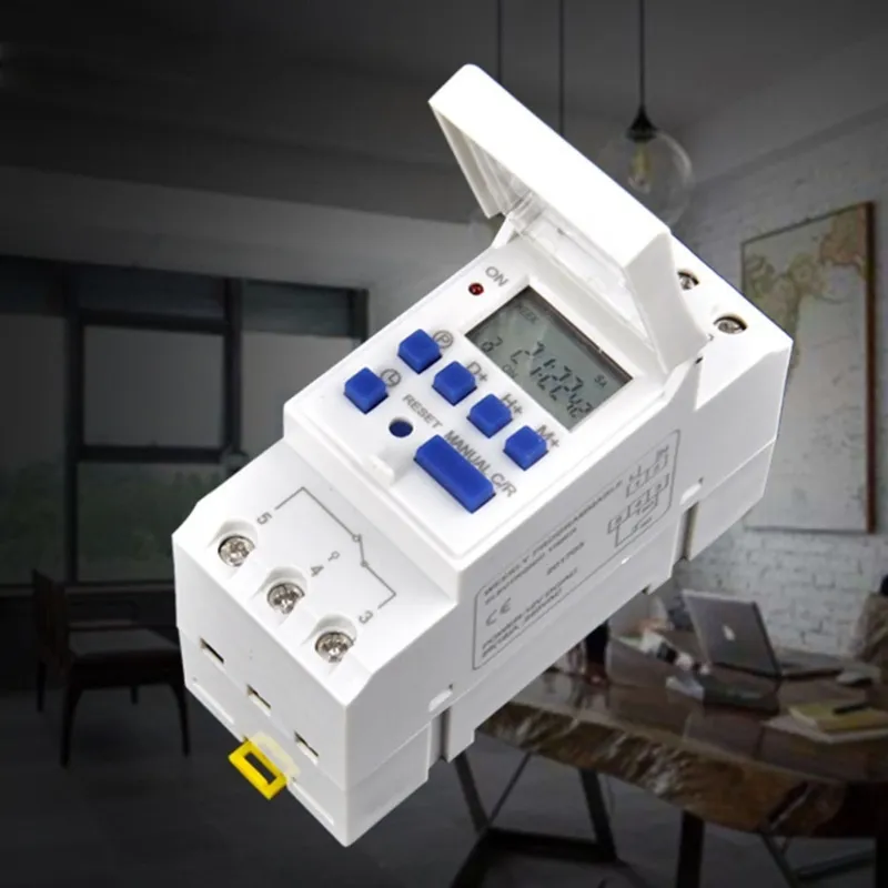 DHgate.com:2024DC 48V-240V Digital Timer Switch LCD Programmable ON/OFF ...