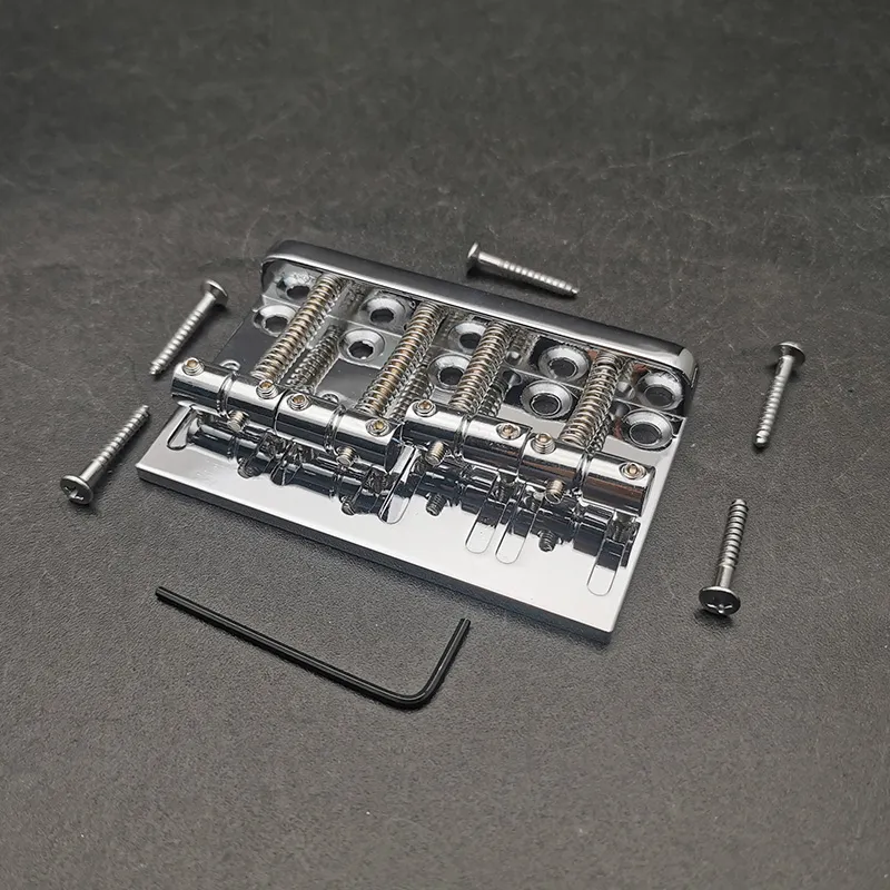 DHgate.com:Black Chrome 4 String Bass Bridge, 79.5x49.5/53MM Vintage ...