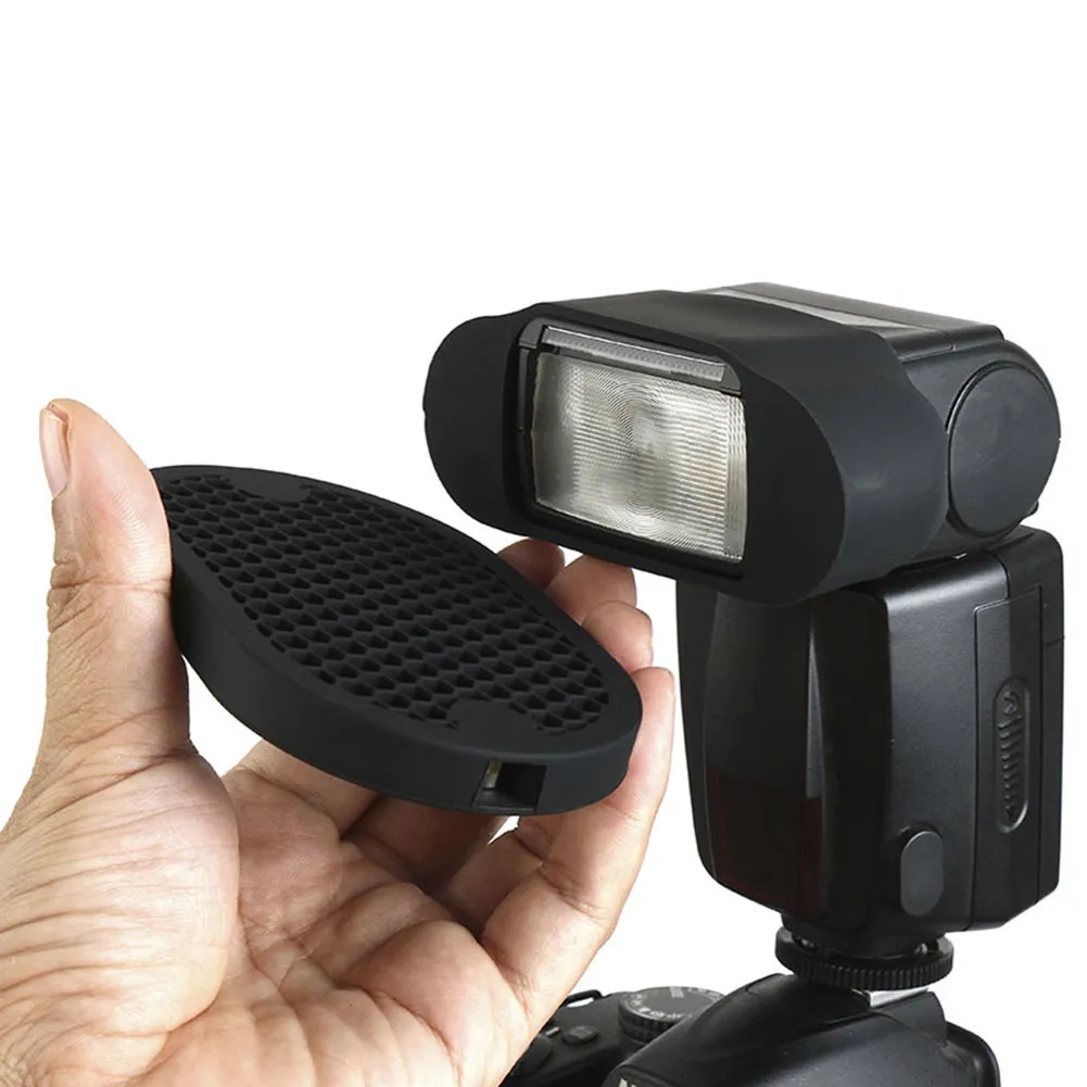 Flash Speedlight Modifiers Kit: Magnetic Gel Filters, Honeycomb Grids ...