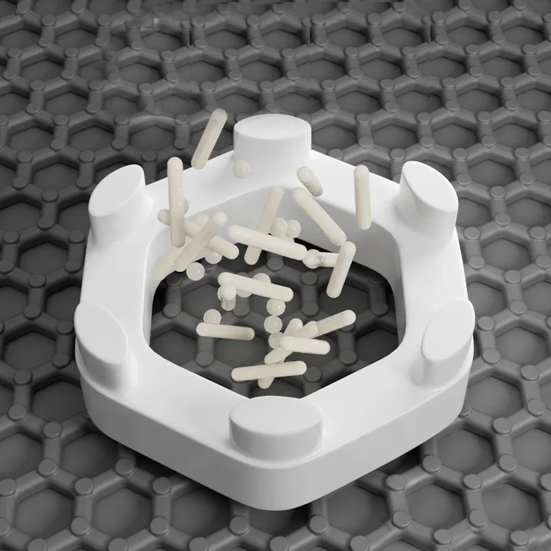 Hot Breathable Cat Litter Mat Double Strainer Anti Flaking Absorbent ...