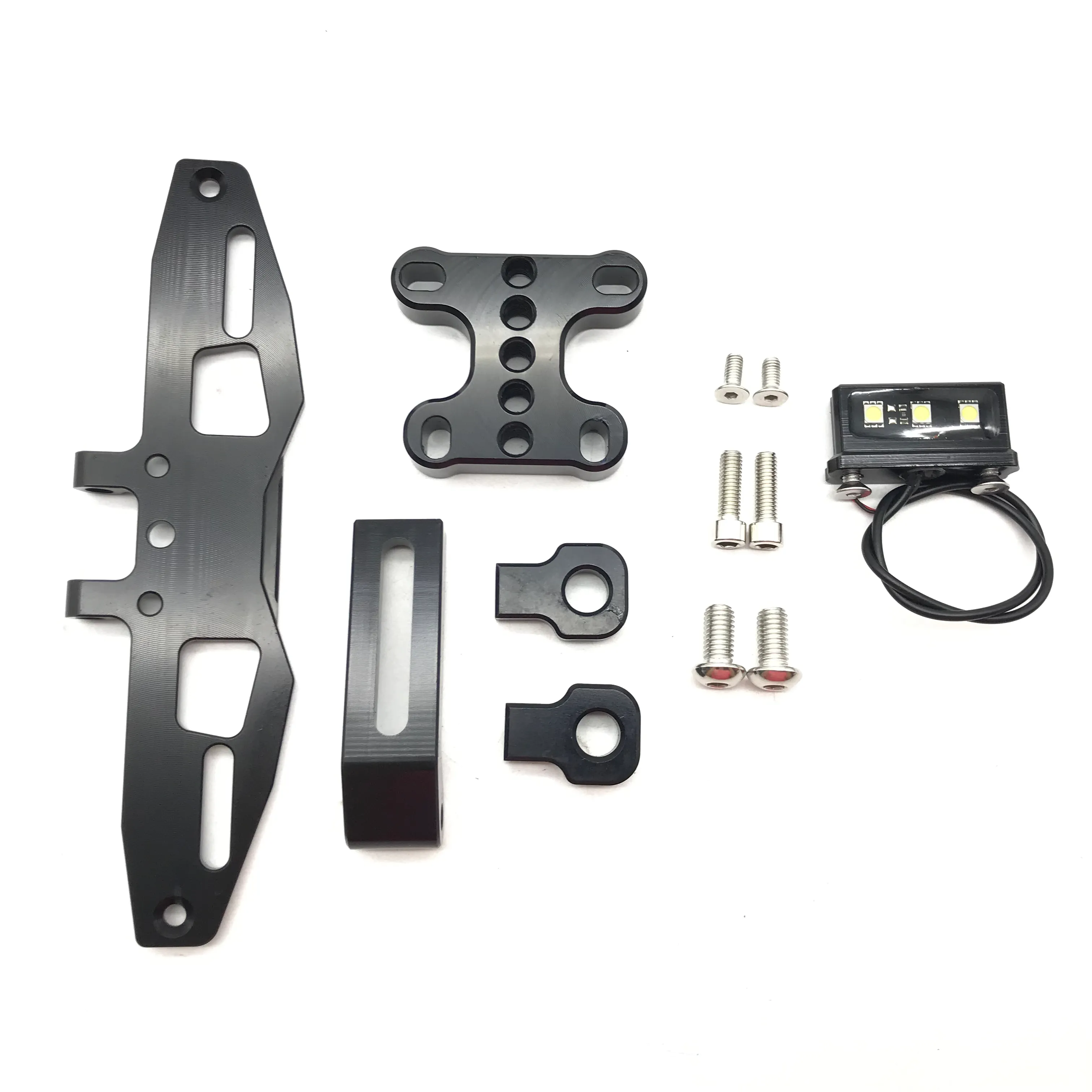 2024 Motorcycle LED Tail Light License Plate Mount Bracket Holder for ...