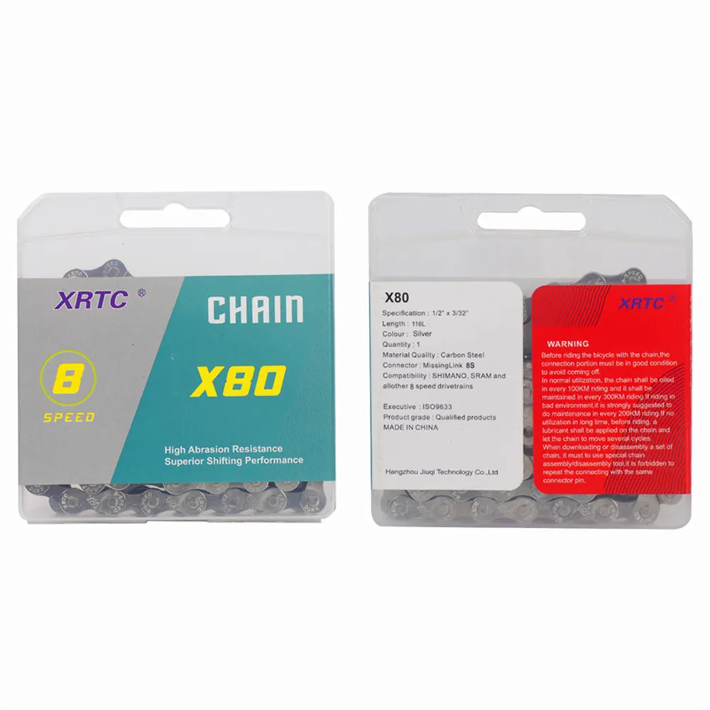 DHgate.com:XRTC Bike Chains: 116 Links of Durable Steel for Smooth 8/9 ...