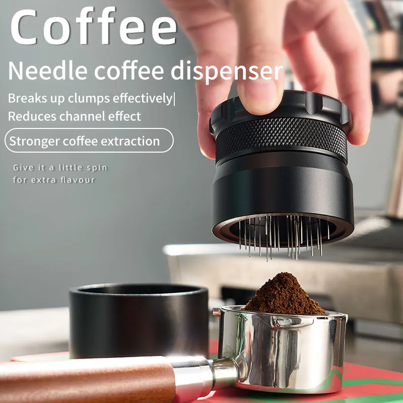 DHgate.com:Coffee Powder Distributor/Tamper: Aluminum Non-Slip Coffee ...