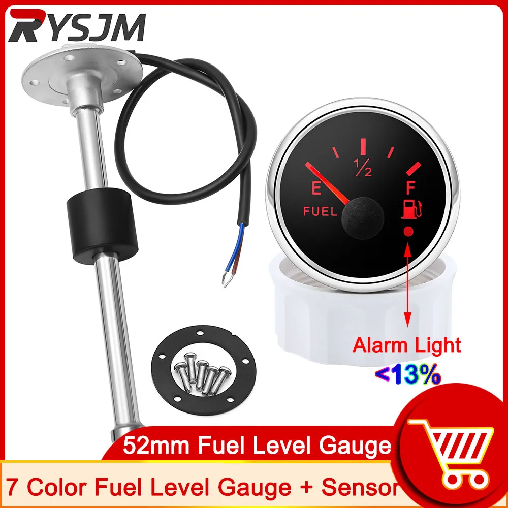 DHgate.com:LED Digital Fuel Gauge Level Meter w/ Sensor, Waterproof ...
