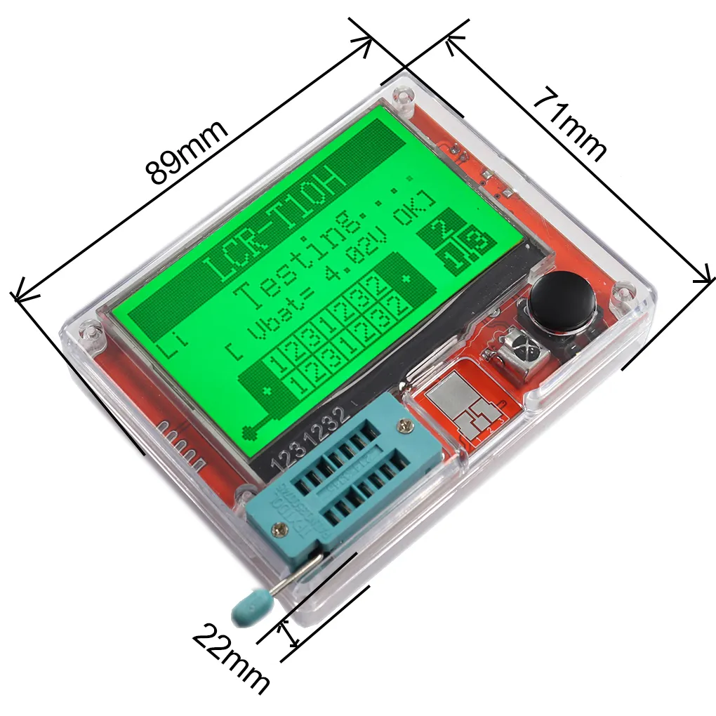 DHgate.com:LCR-T10H Transistor Meter Capacitance Resistance Tester ...