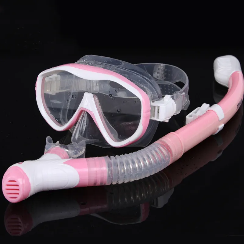 Advanced Anti-Fog Swim Goggles with Wide View & Dry Breath Snorkel for ...