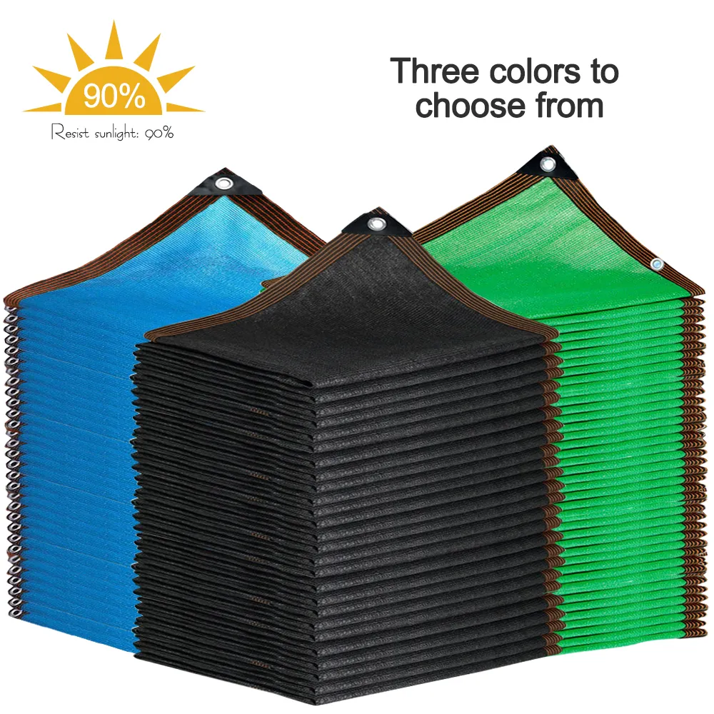 90% Shading Rate UV Resistant Multi-Color Outdoor Fabric Mesh for ...