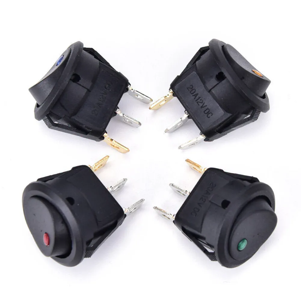 Round Rocker Toggle Switches 3 Pin SPST... From Ddmyjul, $43.25 ...