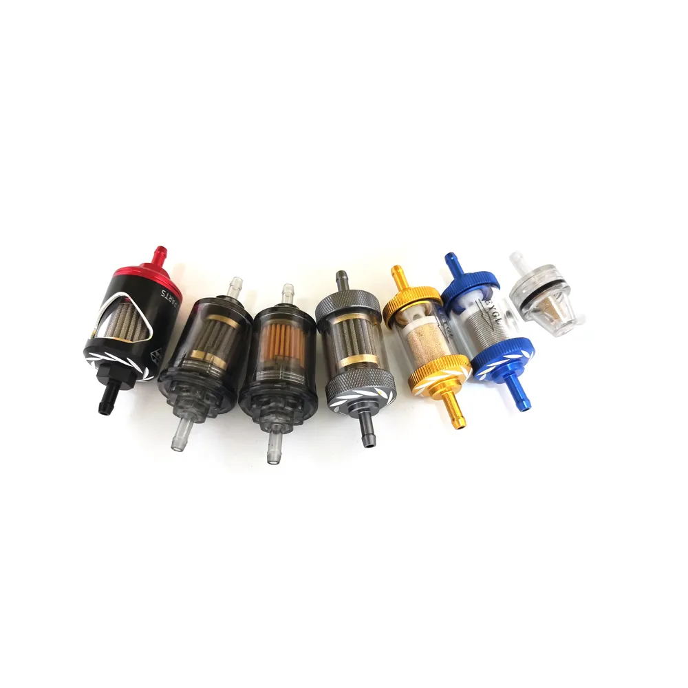 High-Flow Universal Motorcycle Gasoline Filter - For Motorbikes and ...