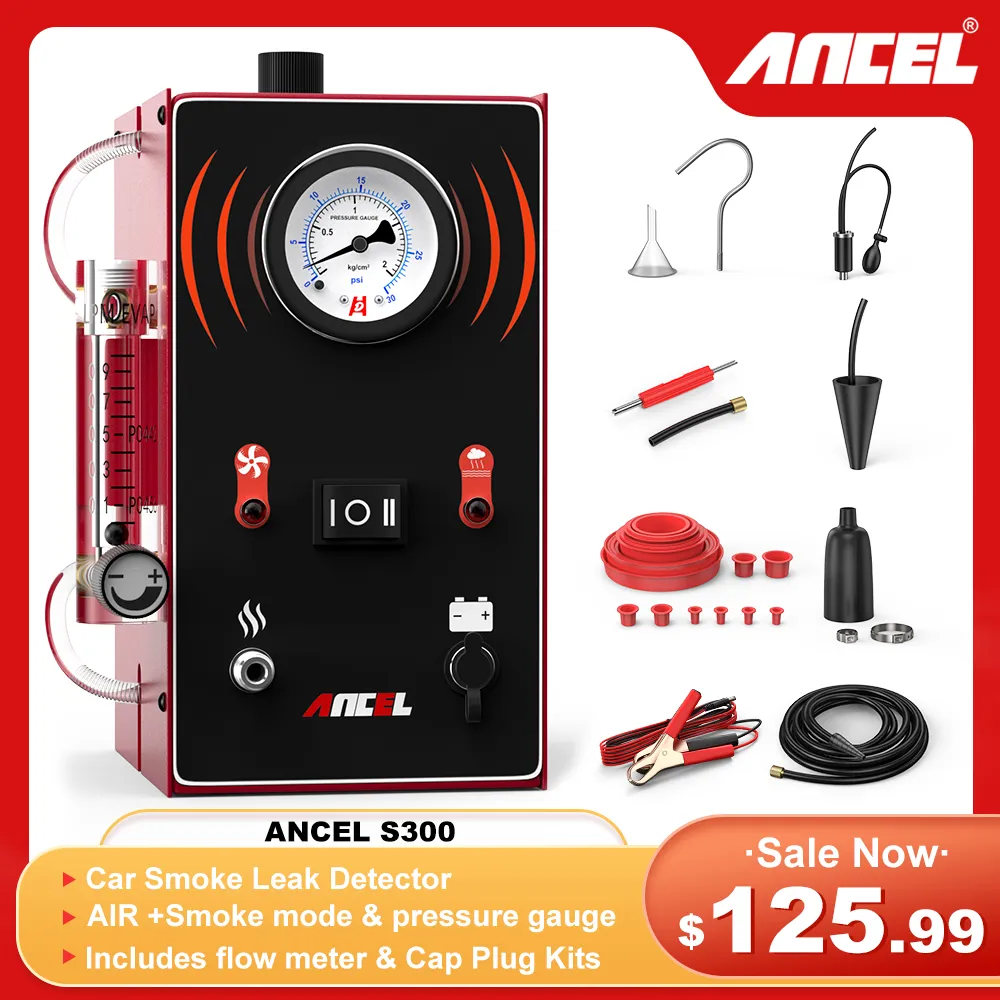 DHgate.com:[2024] ANCEL S300 Car Smoke Leak Detector - 12V Turbo Smoke ...