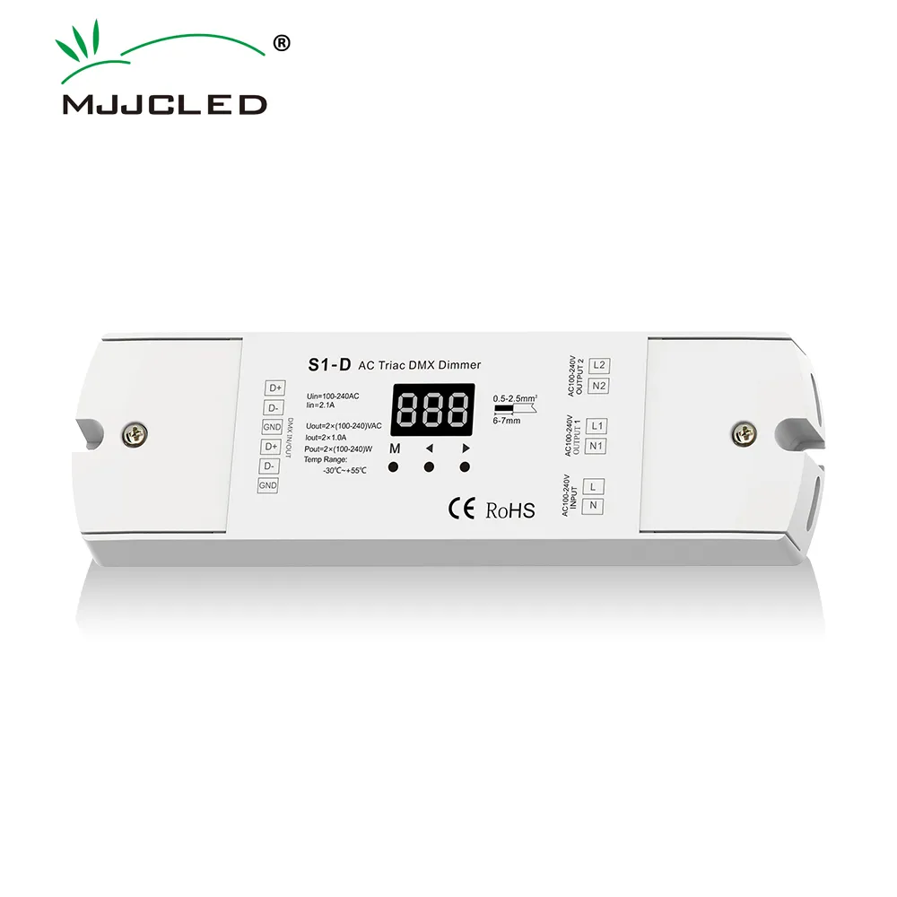 Plug In LED Dimmer, AC Phase Cut Dimmer Module, 220V 230V Leading ...