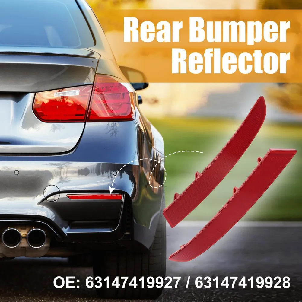 Rear Bumper Reflector Strip Cover 63147419927 63147419928 for BMW X3 ...