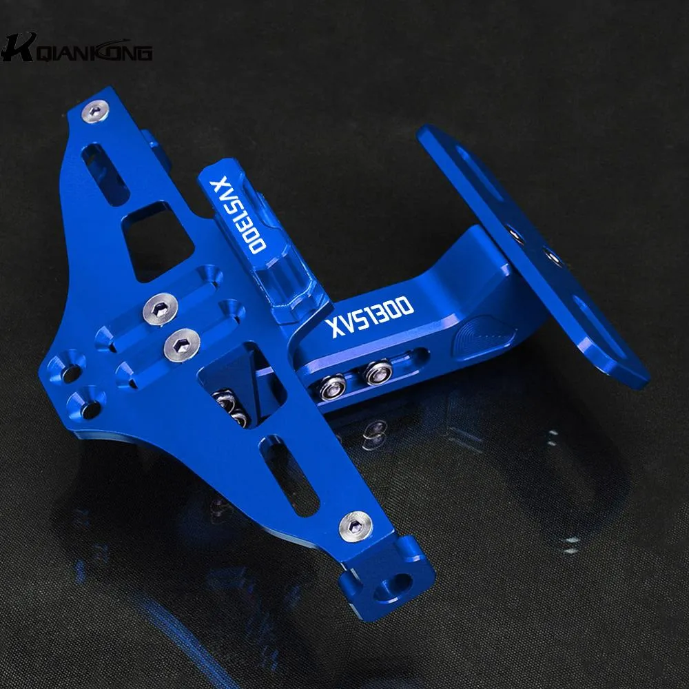 XVS1300V-STARDELUXE License Plate Holder: Durable Steel Bracket for ...